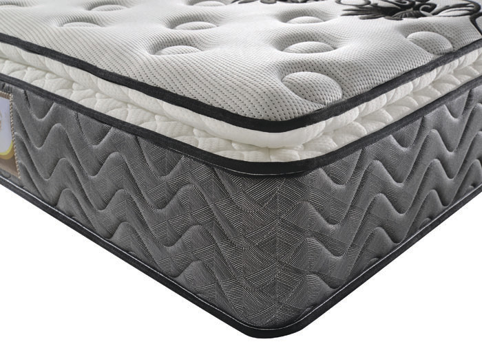 Natural Latex 3 Zoned Pocket Spring Pillow Top Mattress Toppers Untuk ...